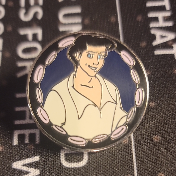 Disney | Accessories | Disney Prince Eric Enamel Pin From 22 Hero ...